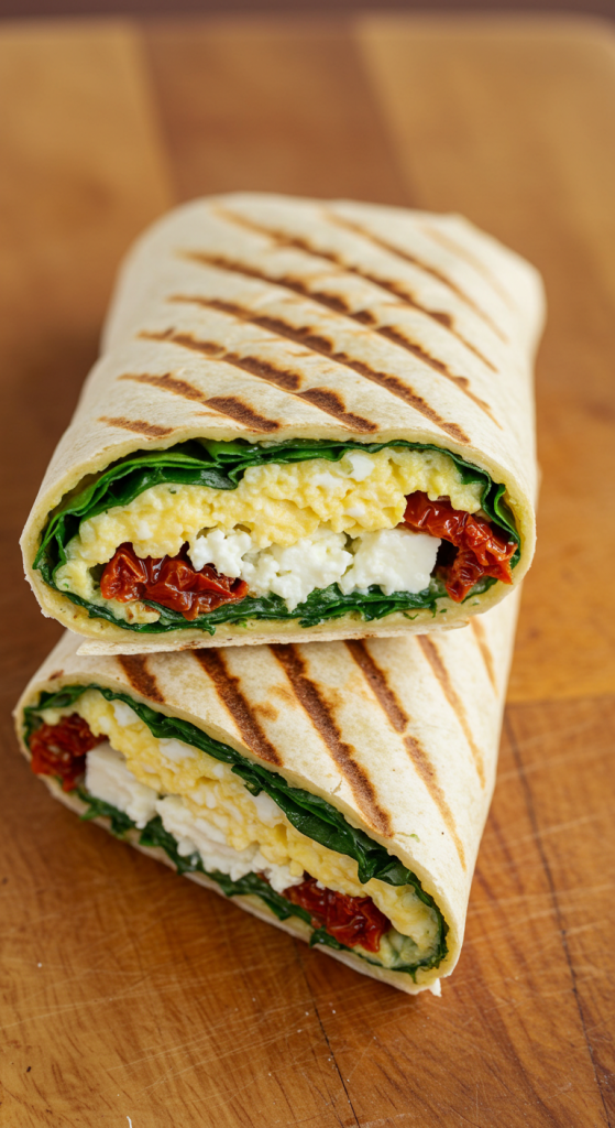 Copycat Starbucks Spinach, Egg White & Feta Wraps
