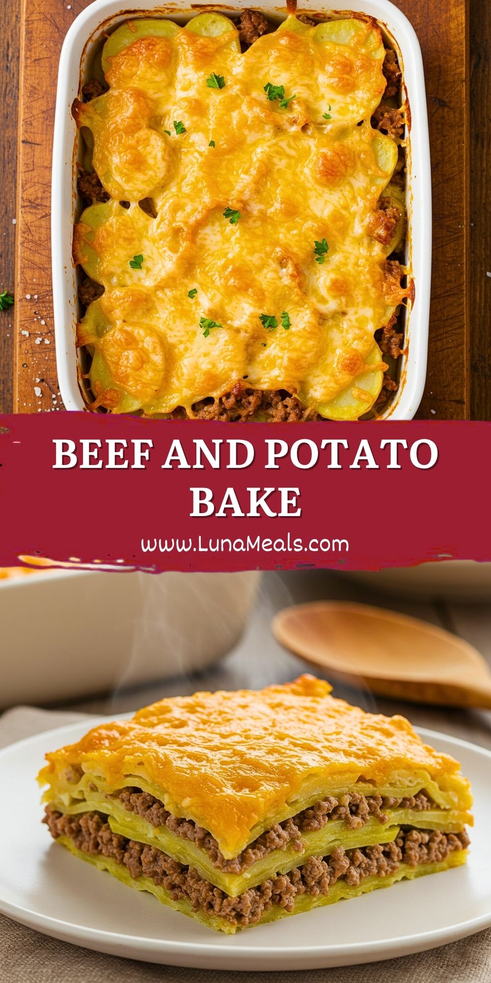 Beef and Potato Bake – Luna Meals