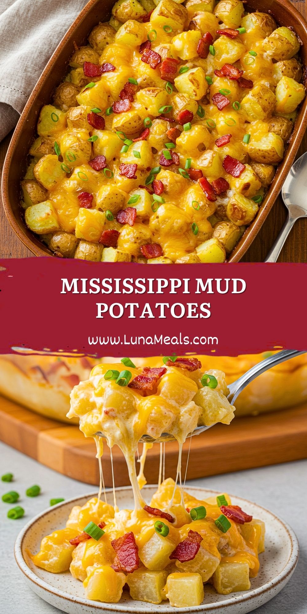 Mississippi Mud Potatoes
