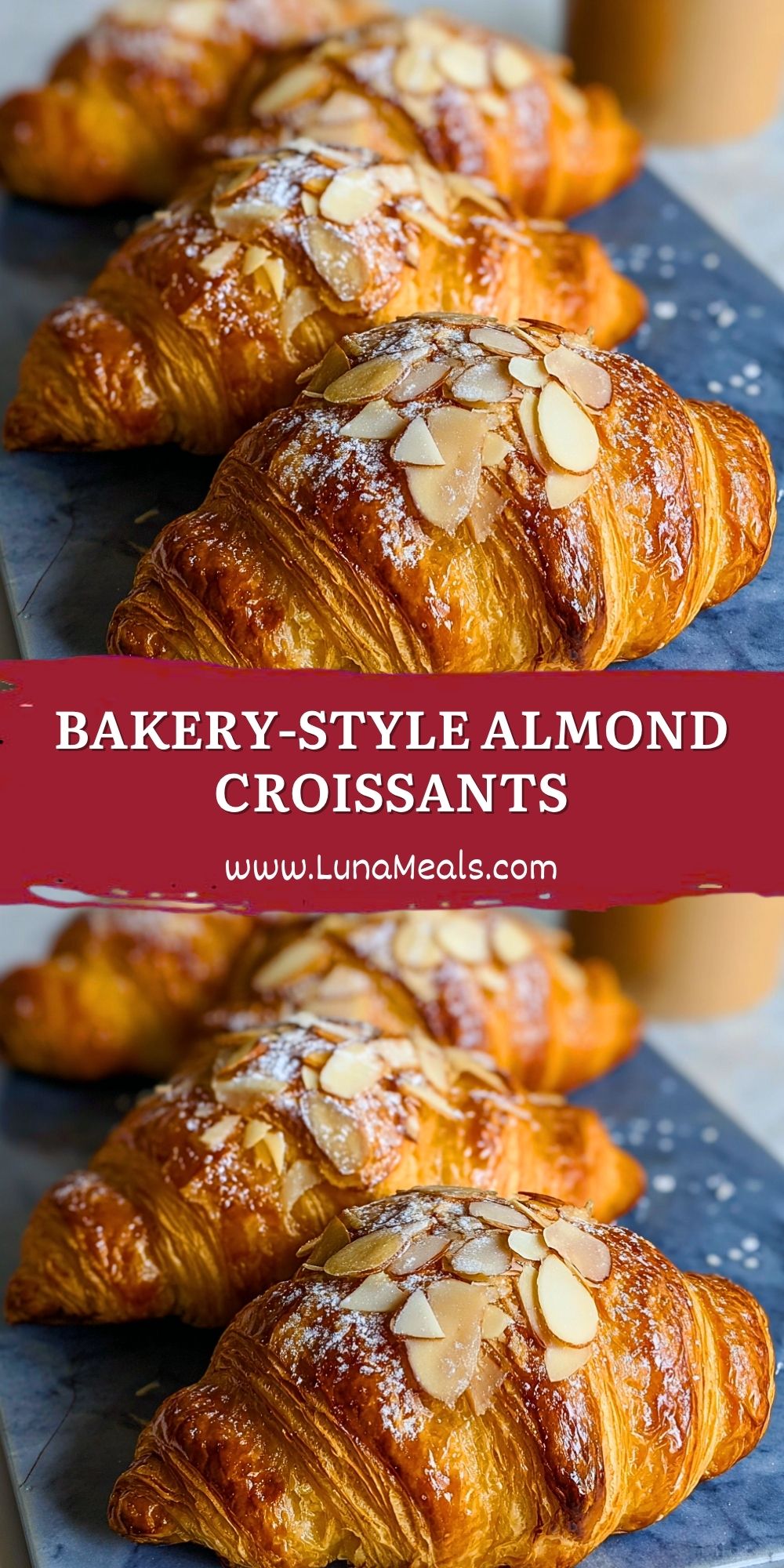 Bakery-Style Almond Croissants
