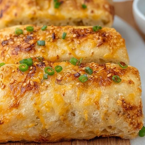 Soft Cheesy Onion Bread