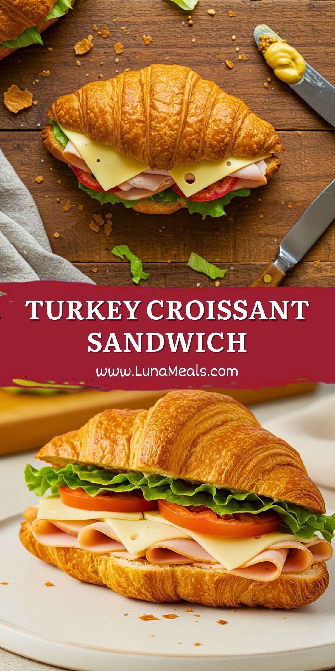 Turkey Croissant Sandwich